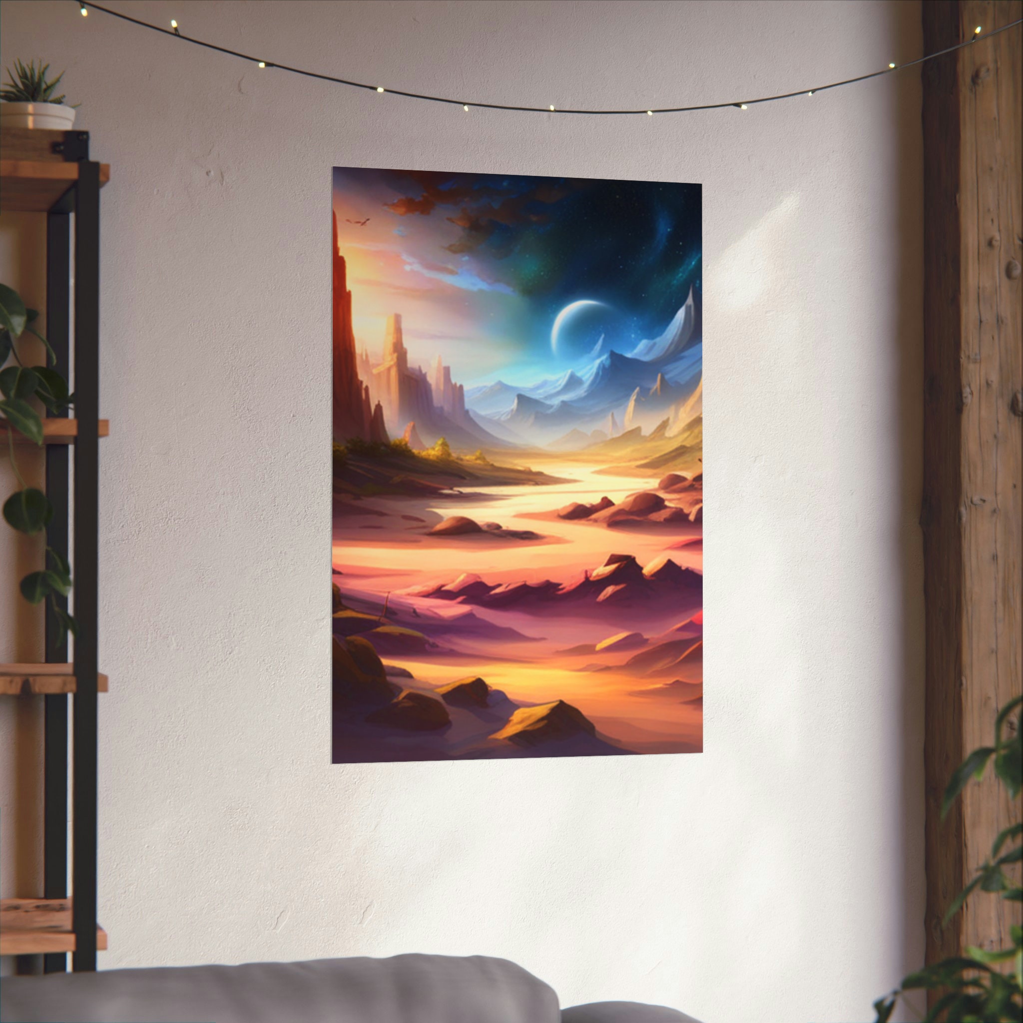 Matte Vertical Posters Wall Poster Nature Depiction for Wall Decor Wall ...