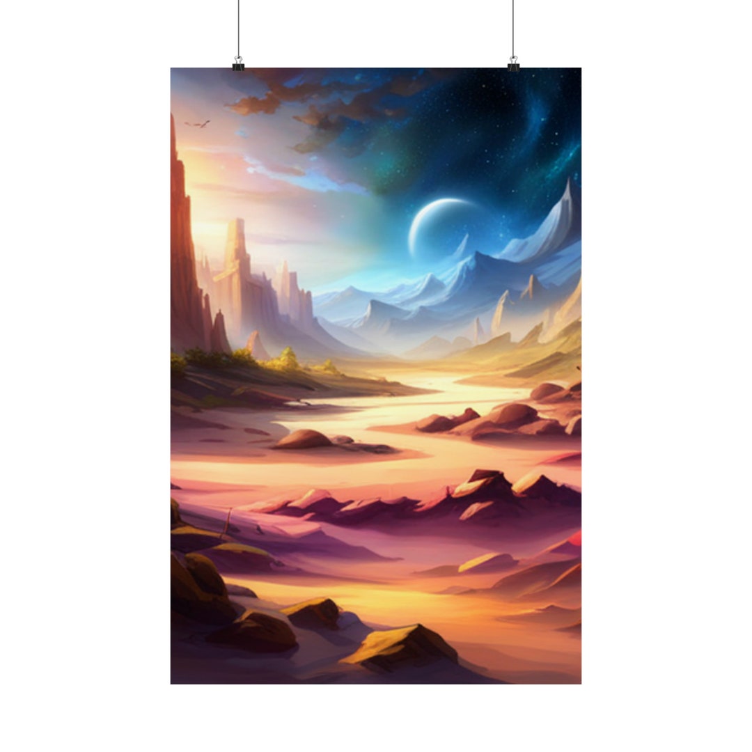Matte Vertical Posters Wall Poster Nature Depiction for Wall Decor Wall ...