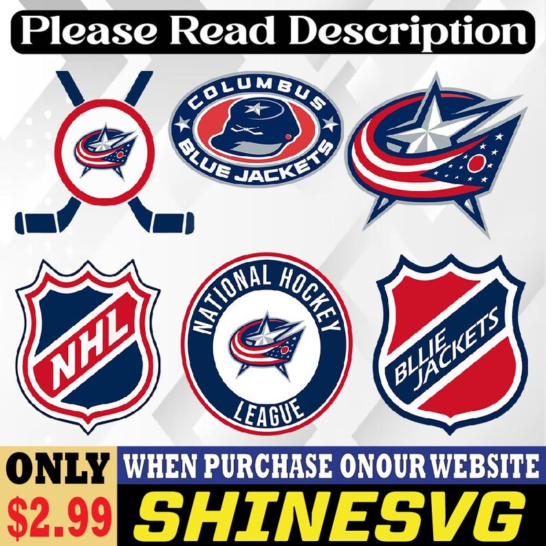 Columbus-blue Jackets Hockey Teams Svg Columbus-blue Jackets - Etsy