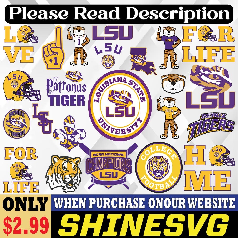 Lsu-tigers Football Team Svg Lsu-tigers Svg NCAA Teams - Etsy