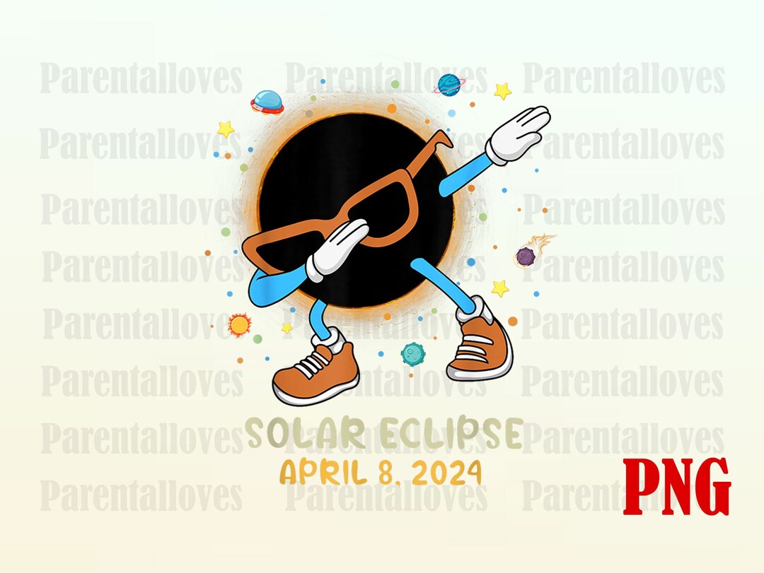 Total Solar Eclipse PNG Total Solar Eclipse Funny April 8 2024 Png ...