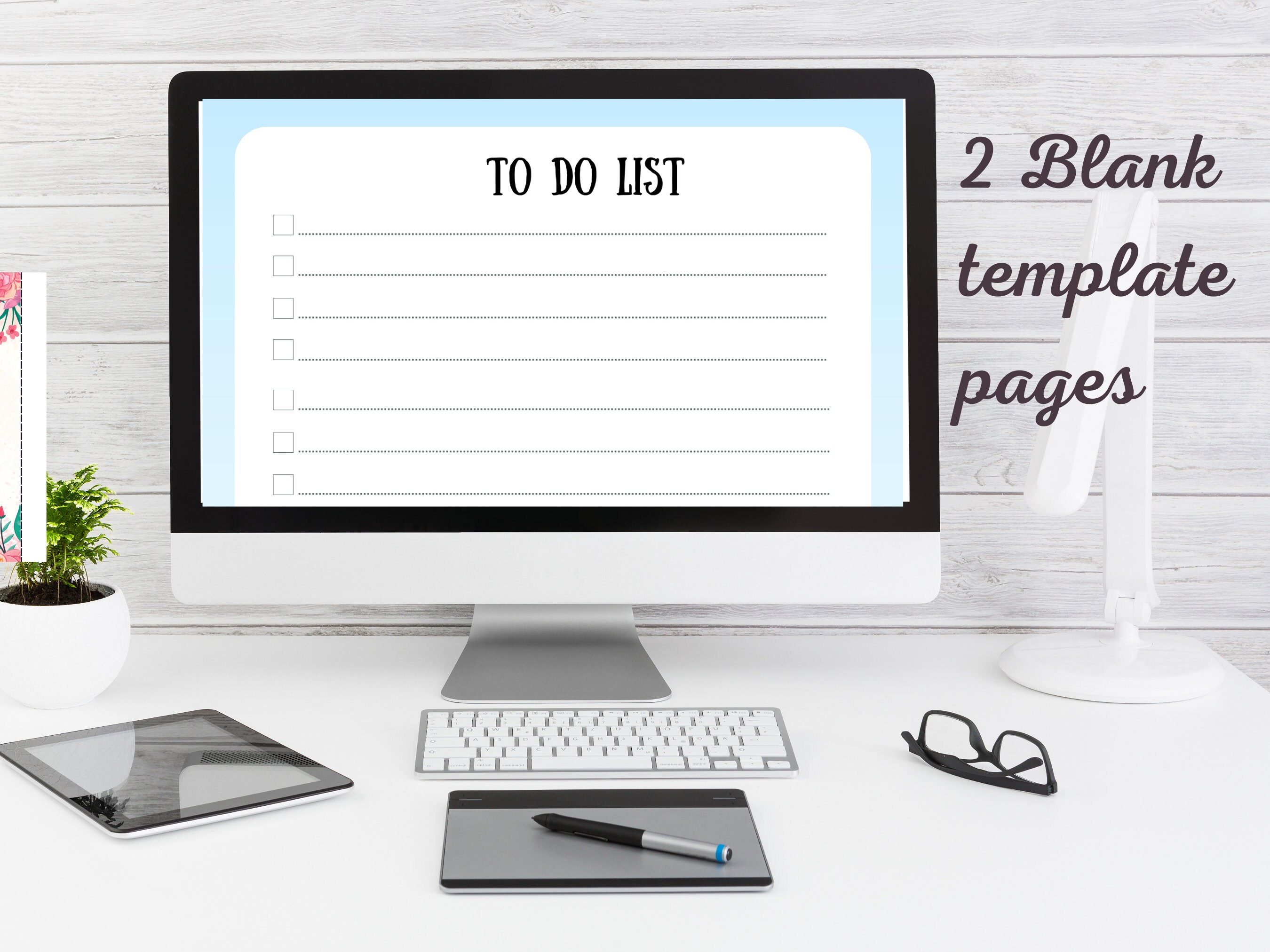 To Do List Template Printable Digital Planner to Do List - Etsy