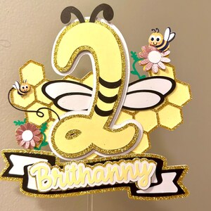 Bee Cake Topper - Etsy
