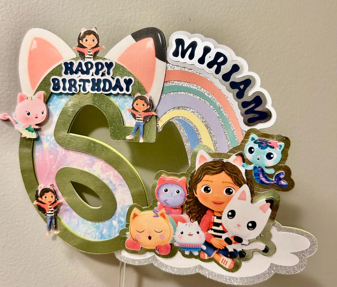 Cat Doll Cake Topper - Etsy