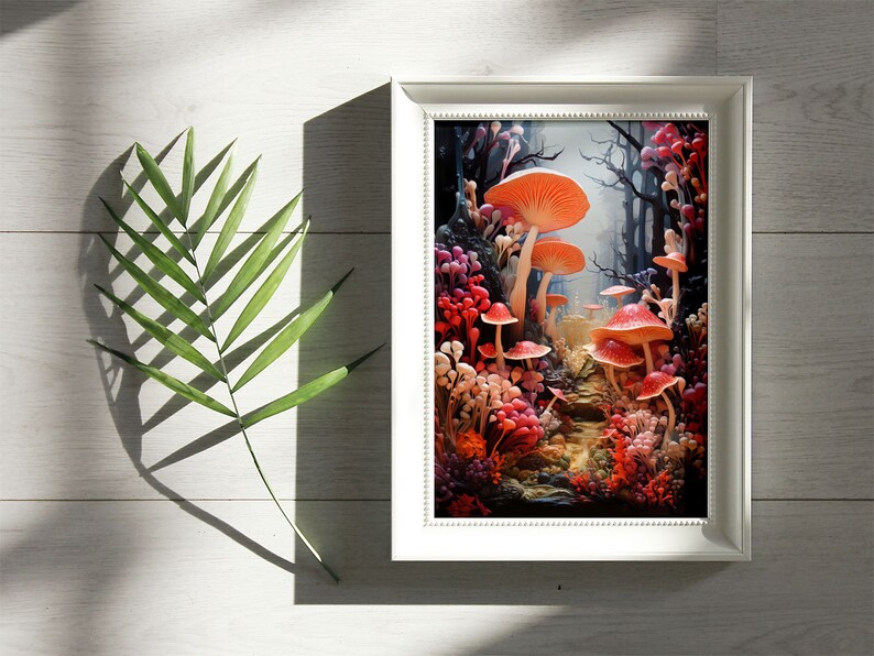 Forest Fairy Digital Files Woodland Sprite Illustrations - Etsy