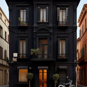 Black Houses Digital Files, Unique Residences, Urban Living ...