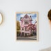 Pink Houses Digital Files Digital Art Prints Home Sweet - Etsy