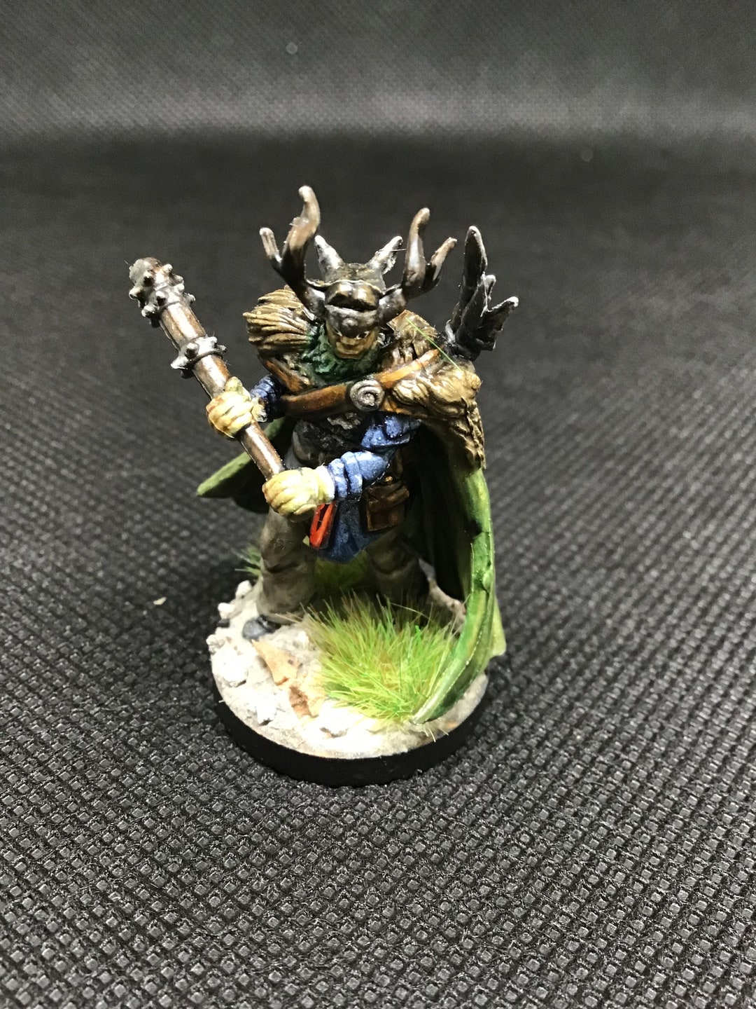 Painted Half-orc Male Druid Miniature 28mm D&D Pathfinder Lod Dnd TTRPG ...