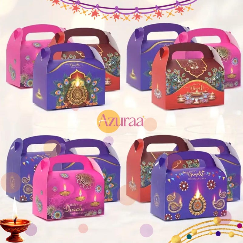 Buy Diwali Sweet and Gift Boxes Online In India - Etsy India