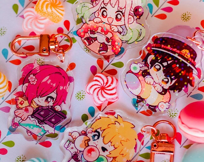 Hanako O Le Sweet - Keychains - Etsy