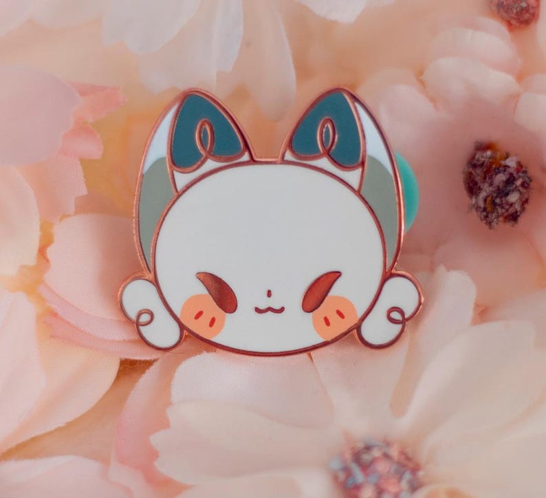 Tiny Foxies - Enamel Pin - Etsy