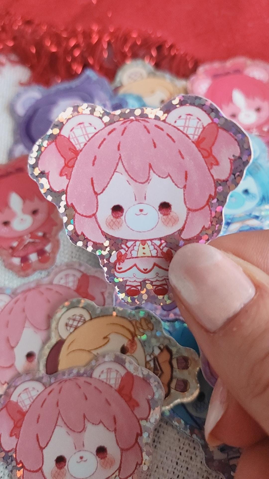Pack Stickers Beary Magical Girls - Etsy