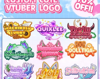 Custom Vtuber Logo - Etsy