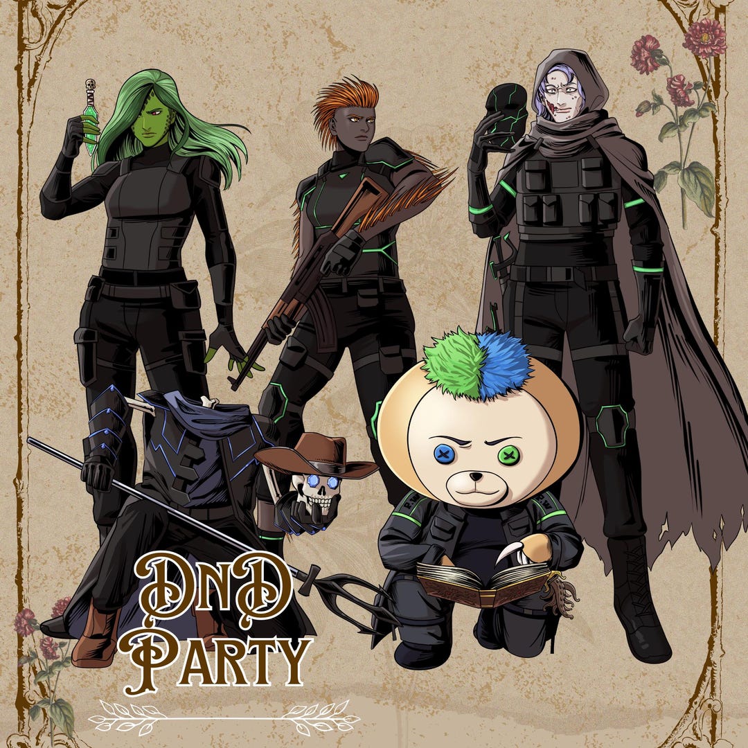 Dnd Character Reference Sheet, CUSTOM DND Character, Fantasy Character ...