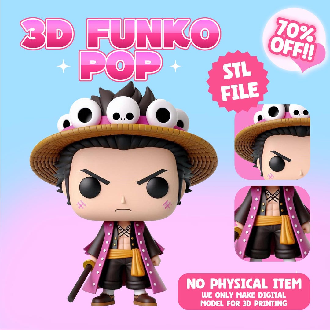 Custom FUNKO POP, 3D Portrait Funko Pop Gift, 3D Printing, Action ...