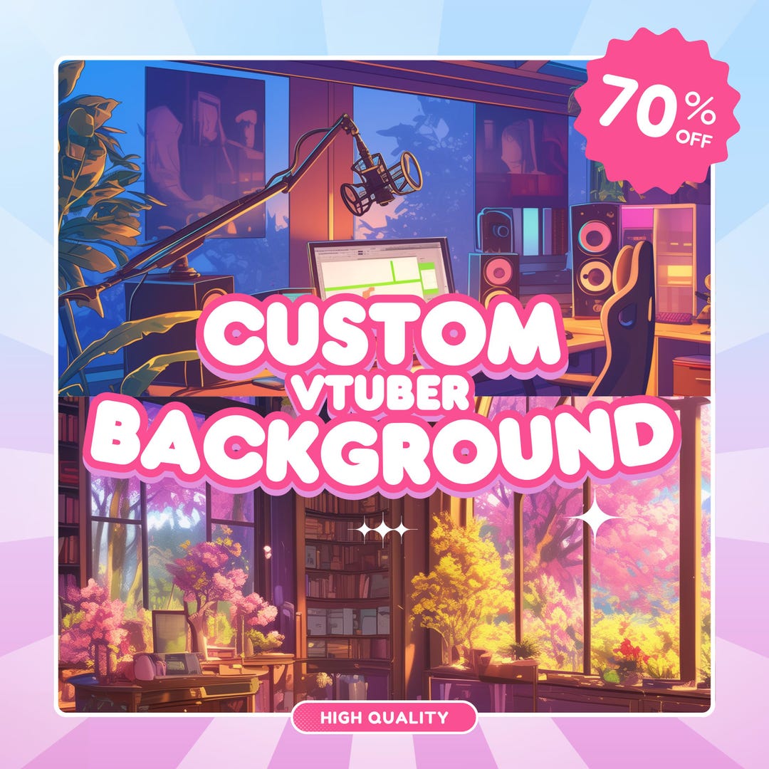 Vtuber Animated Background, Cozy Room, Looped Vtuber Background, Vtuber ...