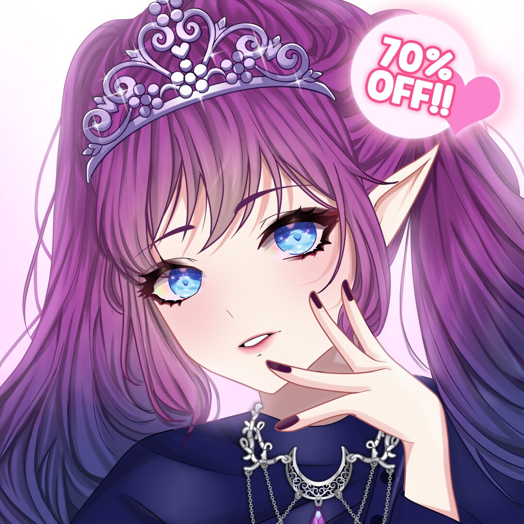 Custom PFP Profile Icon Character Commission Anime Custom PFP Art ...