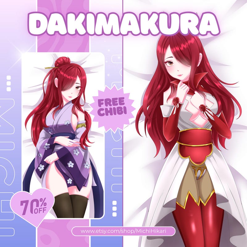Furry Dakimakura - Etsy