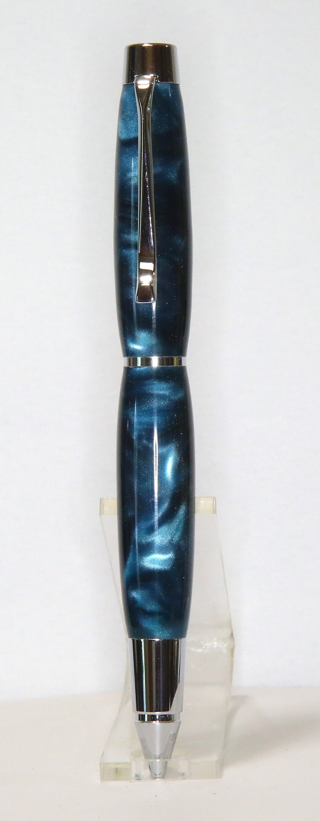 Iridescent Blue Shake Pen - Etsy