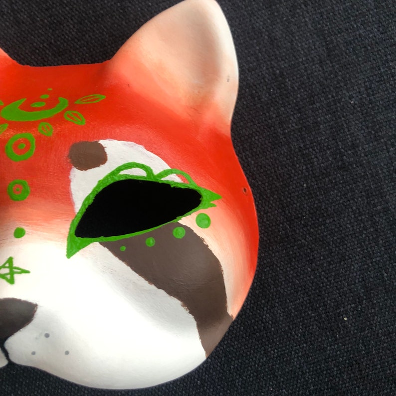 Red Panda Therian Mask - Etsy Australia