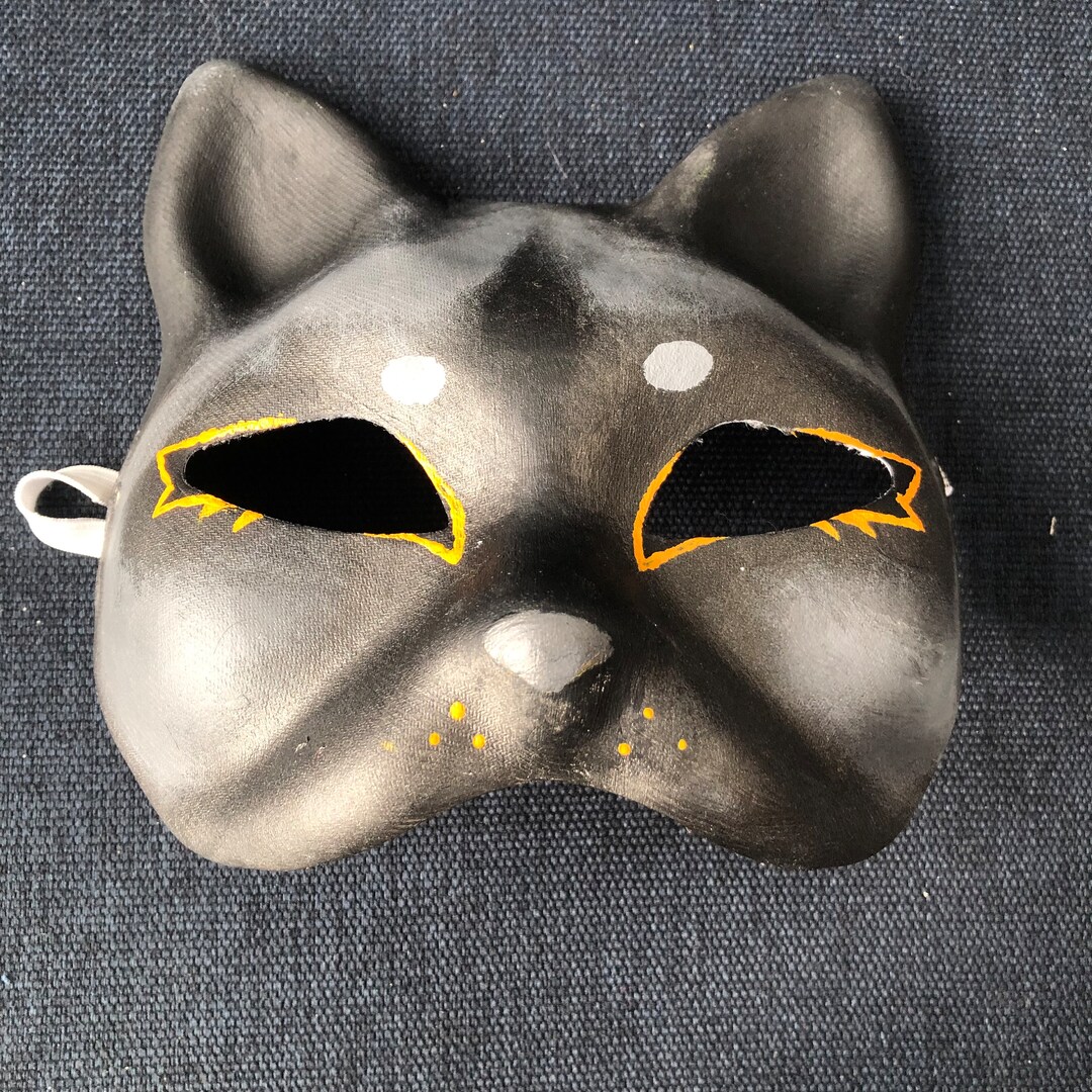 Silver Fox Mask - Etsy
