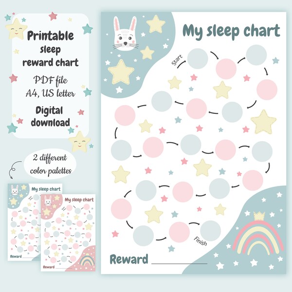 Stay in Bed Chart - Etsy