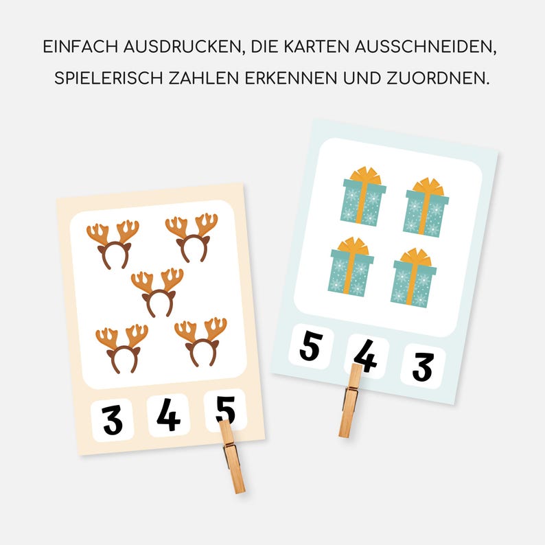 Clip Cards. Number Flashcards. Counting 1-10. Learning Numbers 1-10 ...