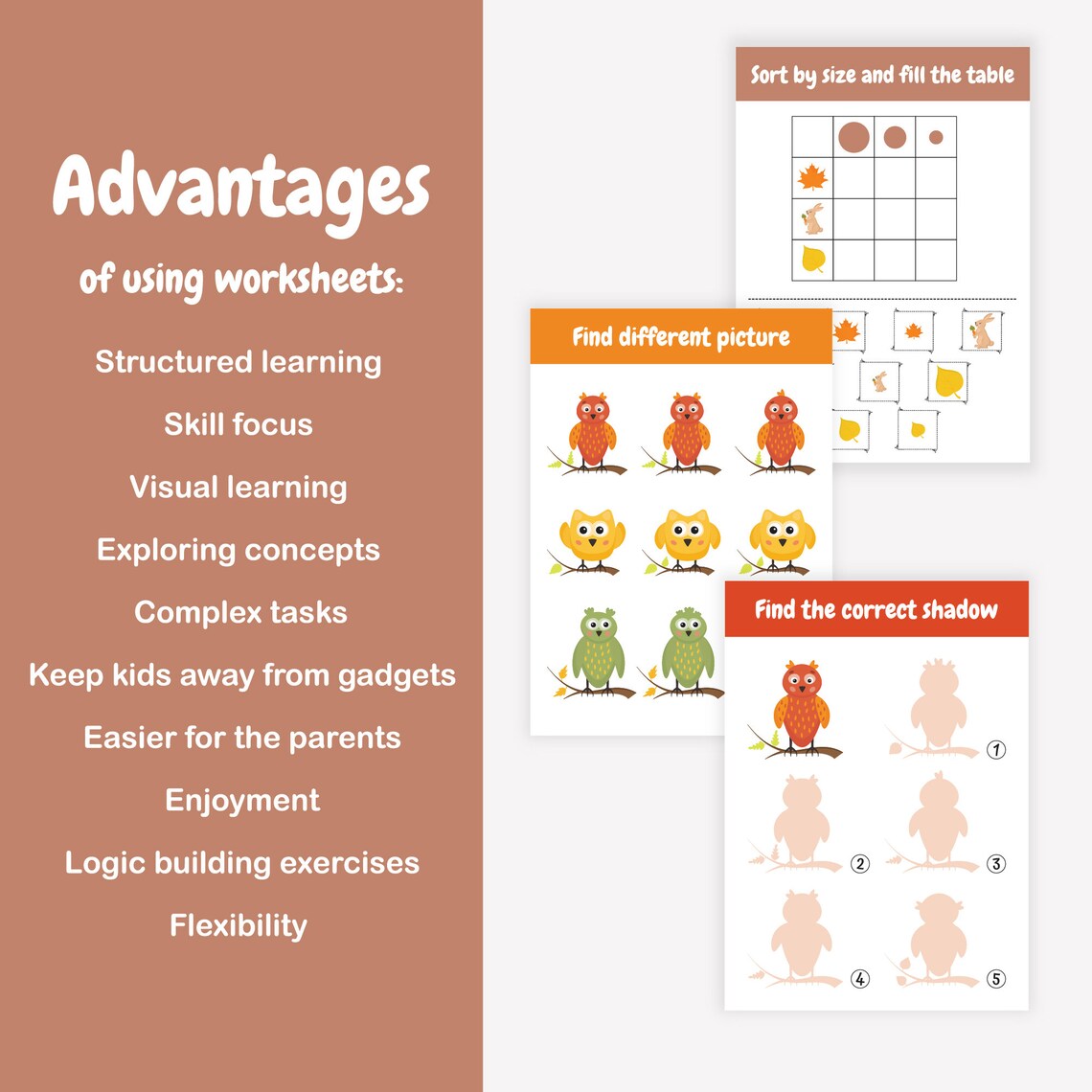 Printable Preschool Worksheets. Preschool Printables and Activities ...