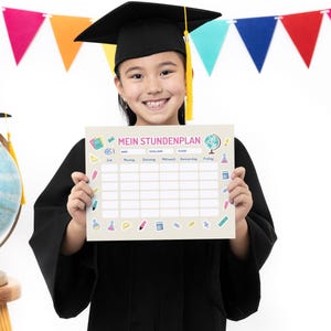 My Timetable. Timetable for Children. Student Planner. School ...