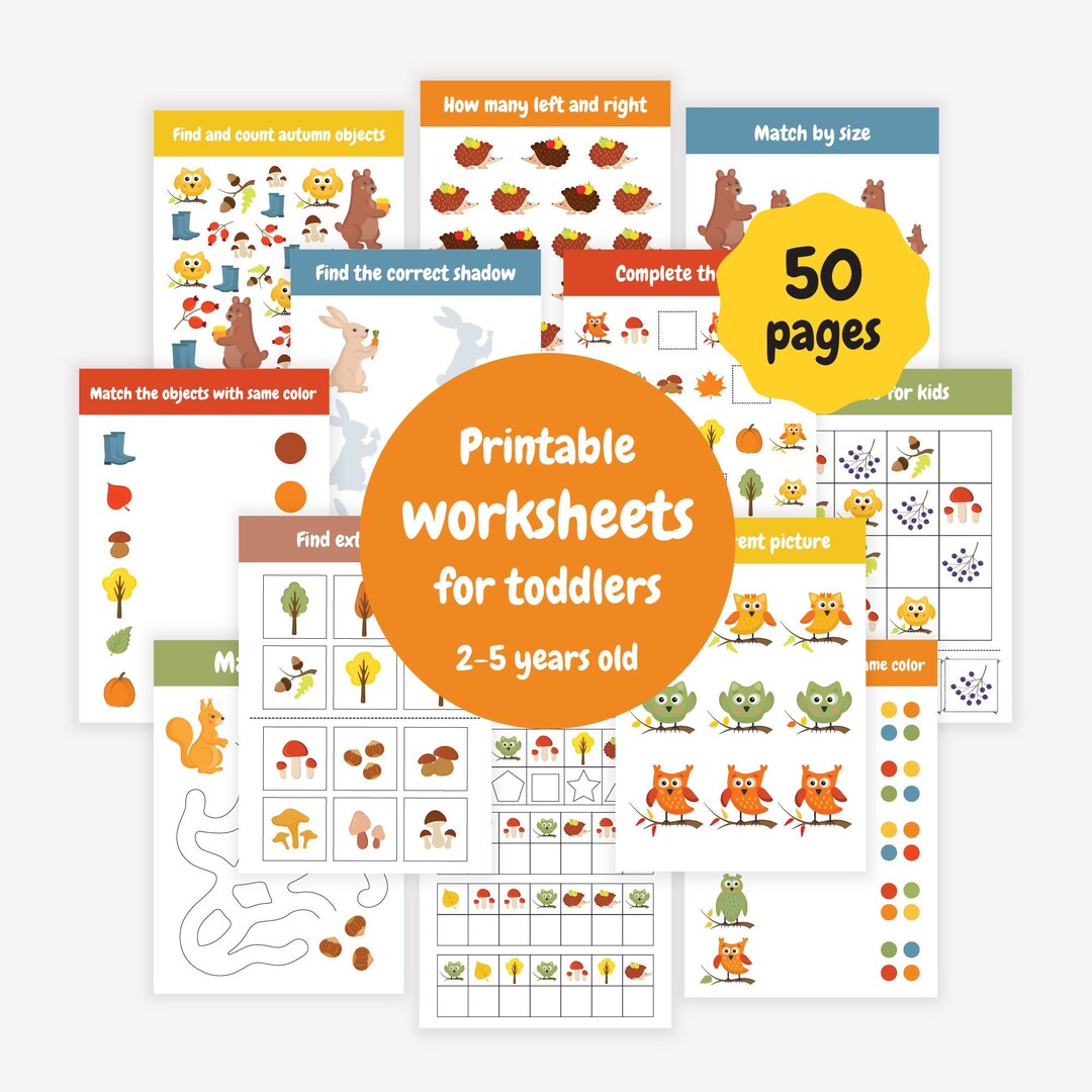 Printable Preschool Worksheets. Preschool Printables and Activities ...