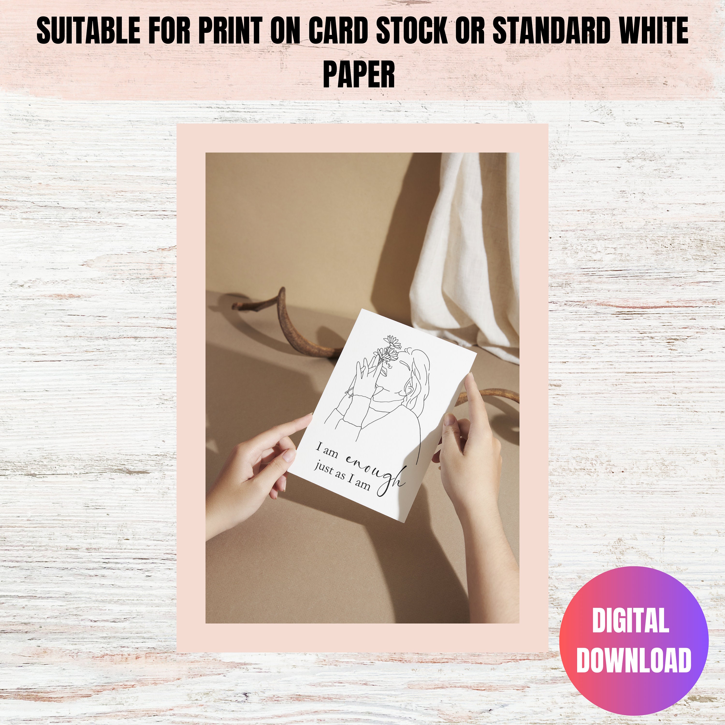 32 Positive Affirmation Cards for Women, Printable Affirmation Card ...