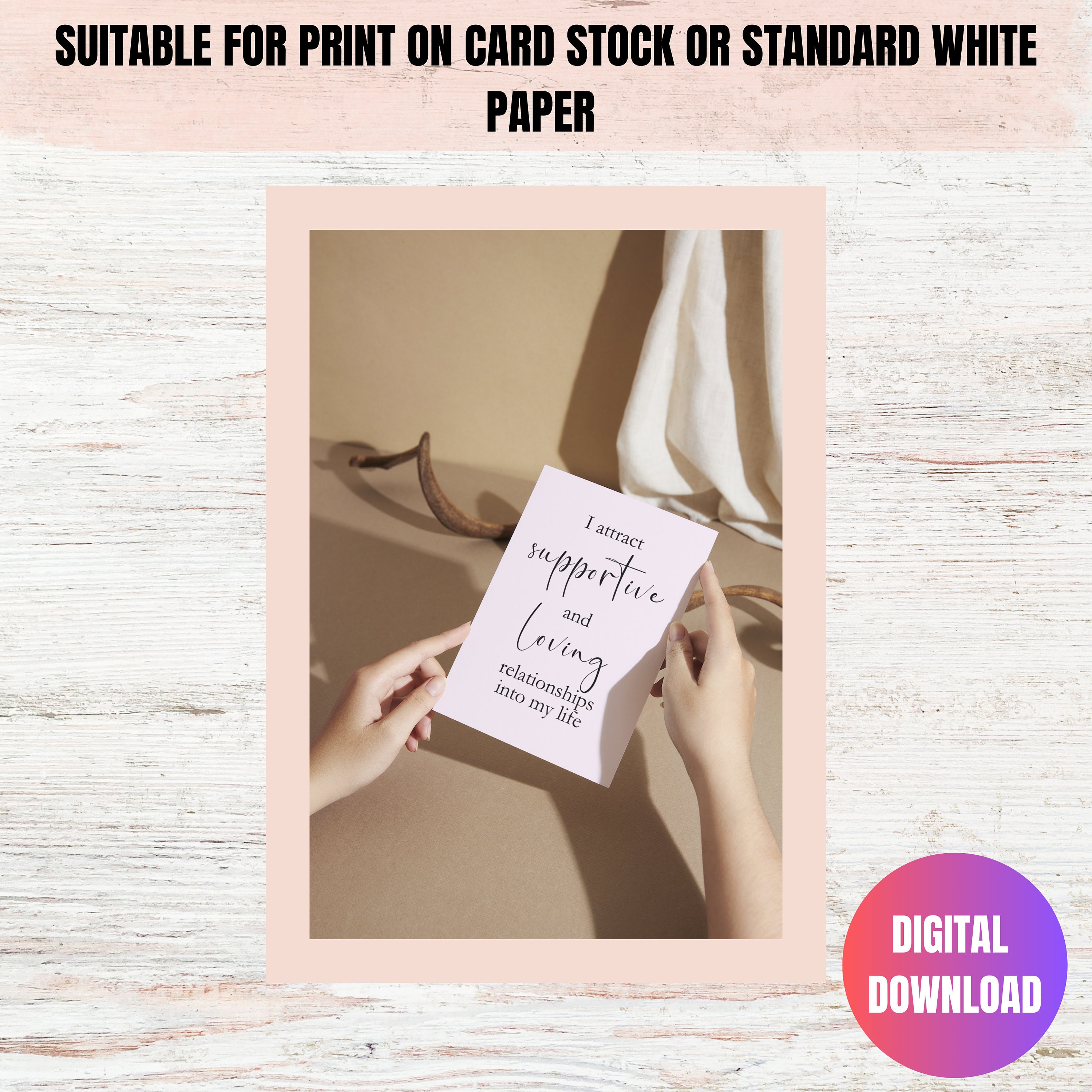 32 Purple Positive Affirmation Cards for Women, Printable Affirmation ...