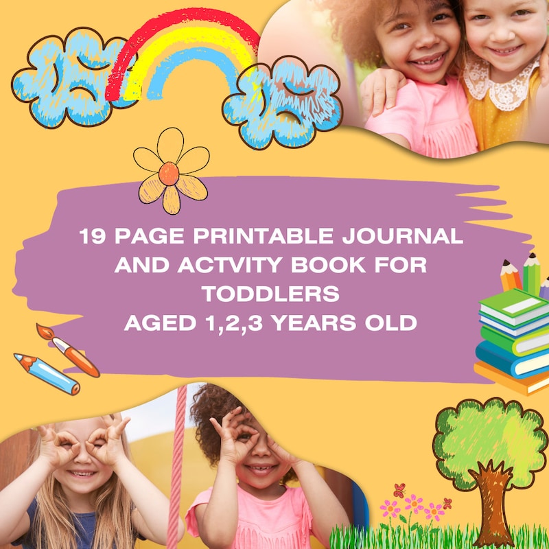 Toddler Journal - Etsy