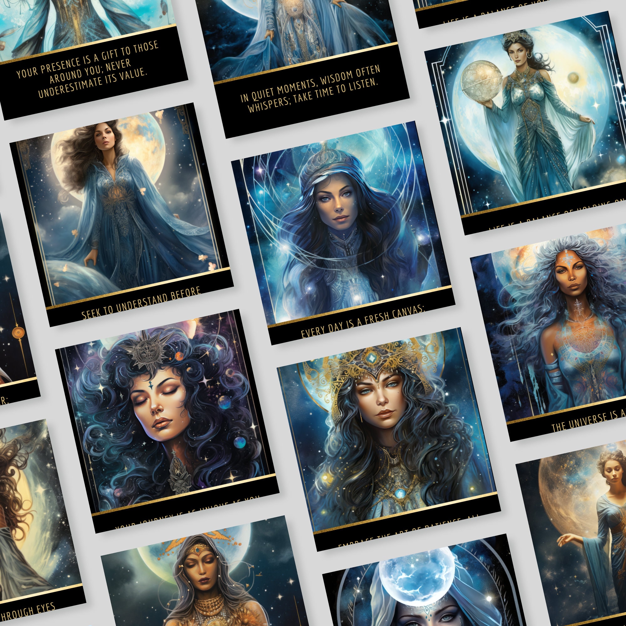 Printable Oracle Cards - Etsy