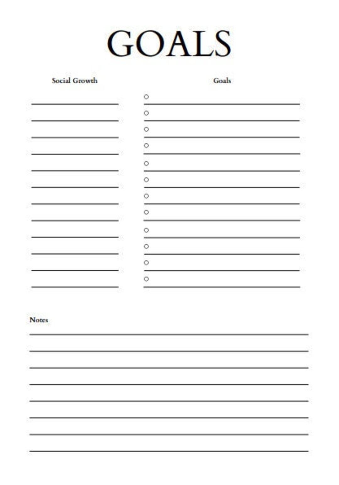 2024 Academic Planner Template Calendar With Fillable Notes - Etsy