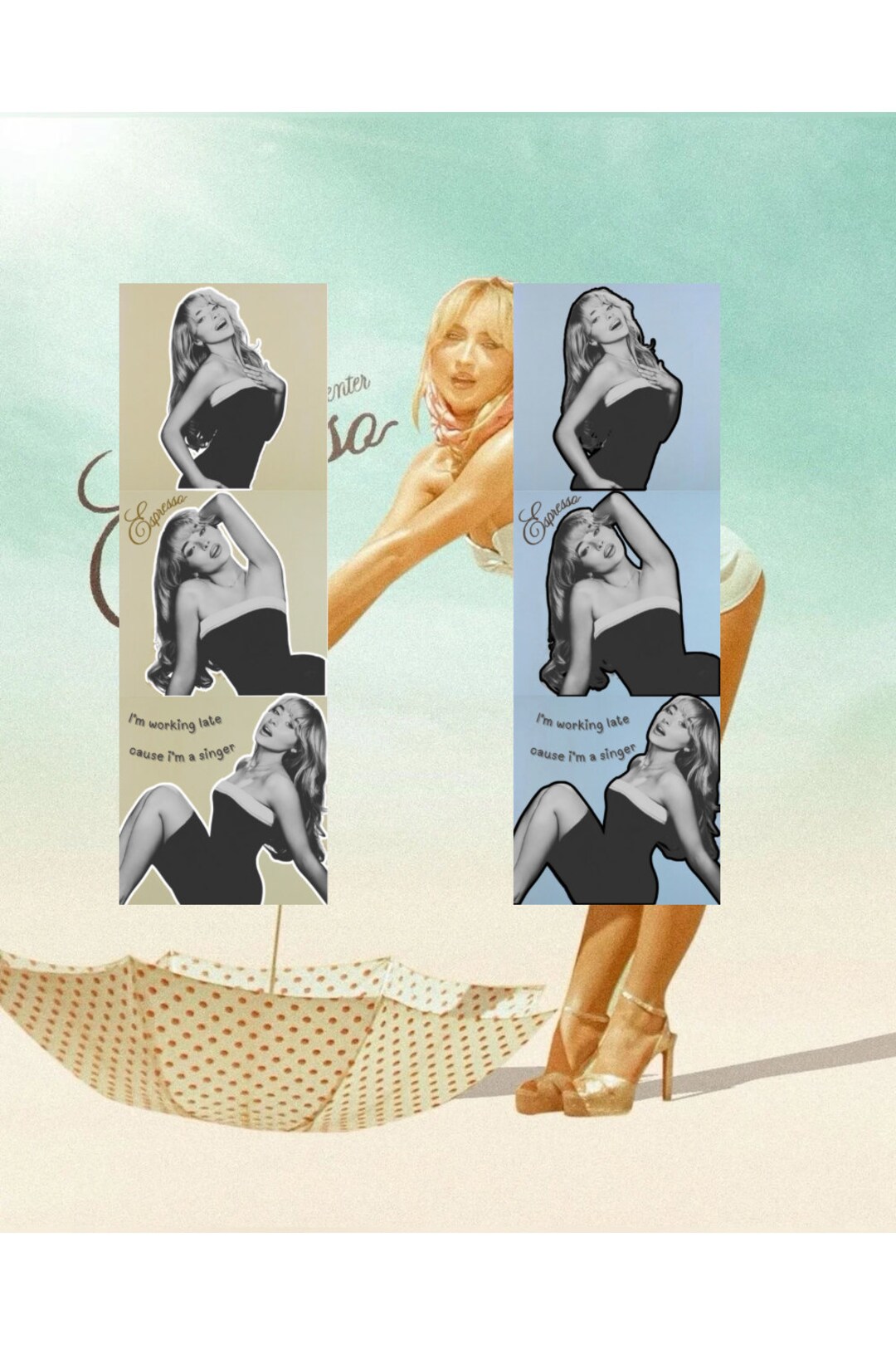 Sabrina Carpenter espresso Bookmark Bundle or Individual Set Homemade ...