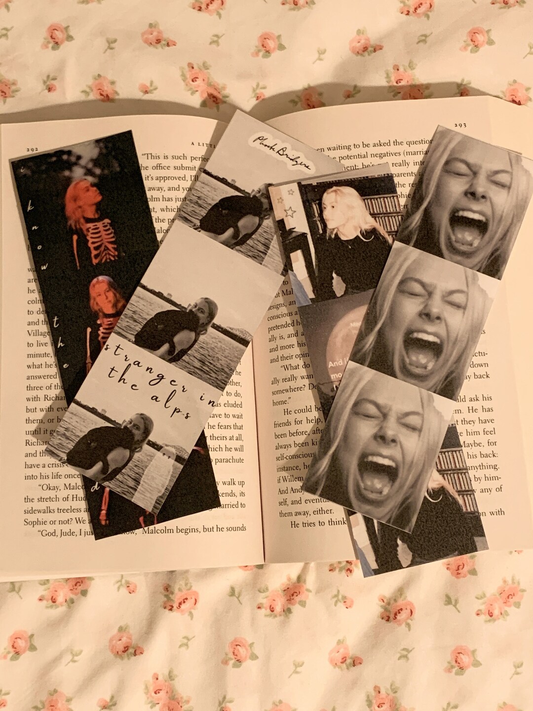Phoebe Bridgers Bookmark || Bundle or Individual Set || Homemade - Etsy