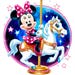 Minnie Mouse Carousel Rider PNG Clipart: Commercial Use (digital ...