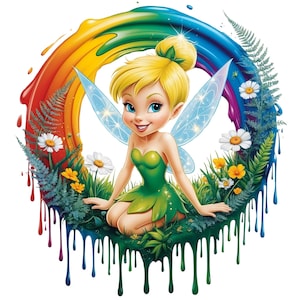 Digital Fairy Tinkerbell Trilly PNG & SVG Digital Design Clipart ...
