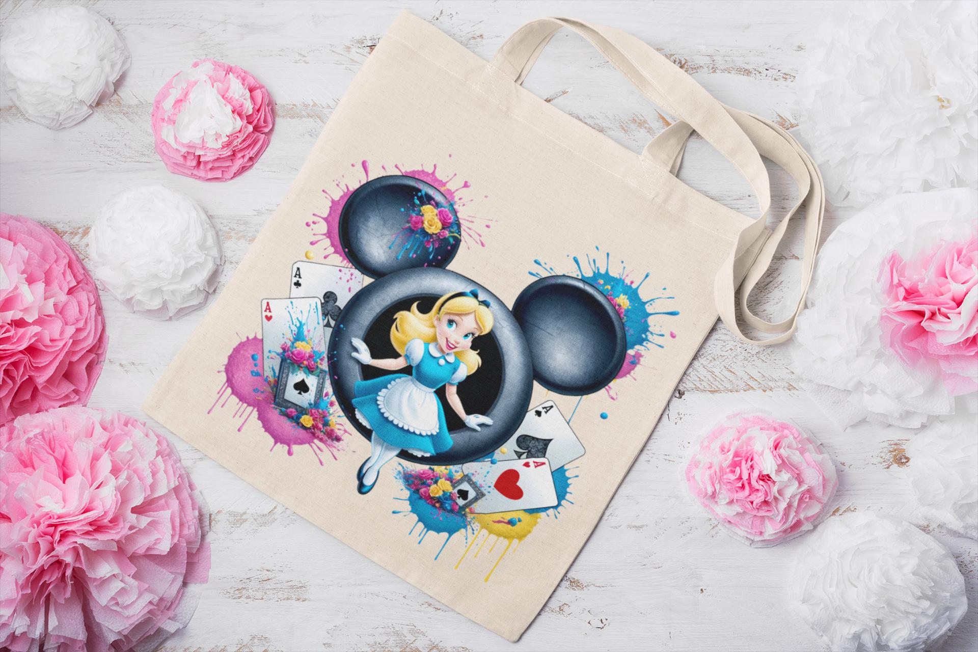 Alice in Wonderland Splash Art PNG SVG: Commercial Use (digital ...