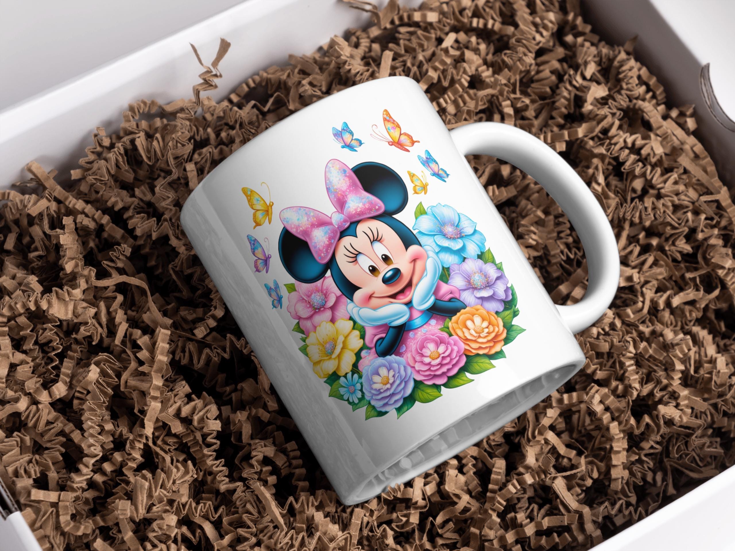 Minnie Mouse Flowers Butterflies PNG Clipart: Commercial Use (digital ...