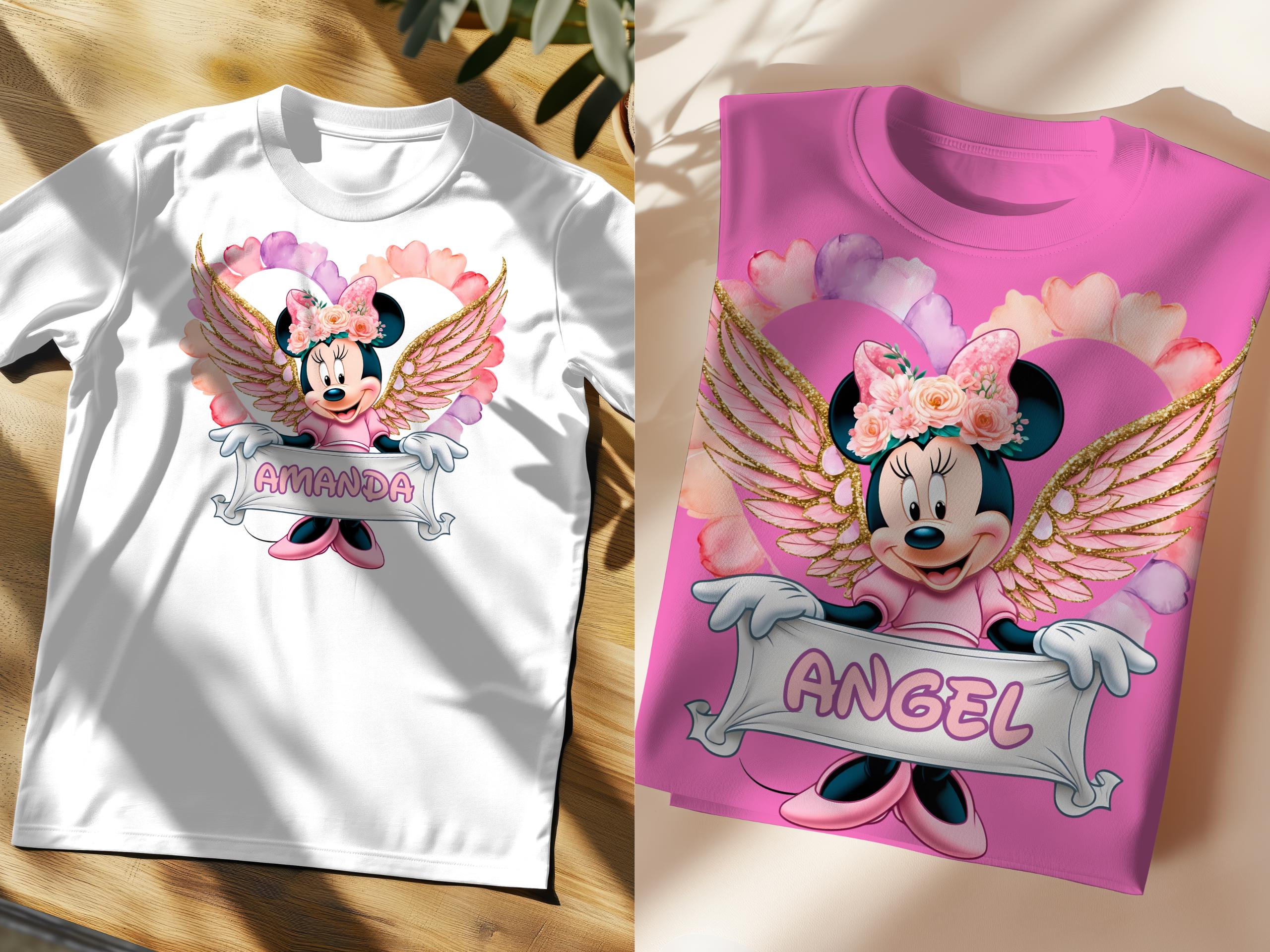 Minnie Angel Clipart: Customizable Canva PNG Design (commercial Use) - Etsy