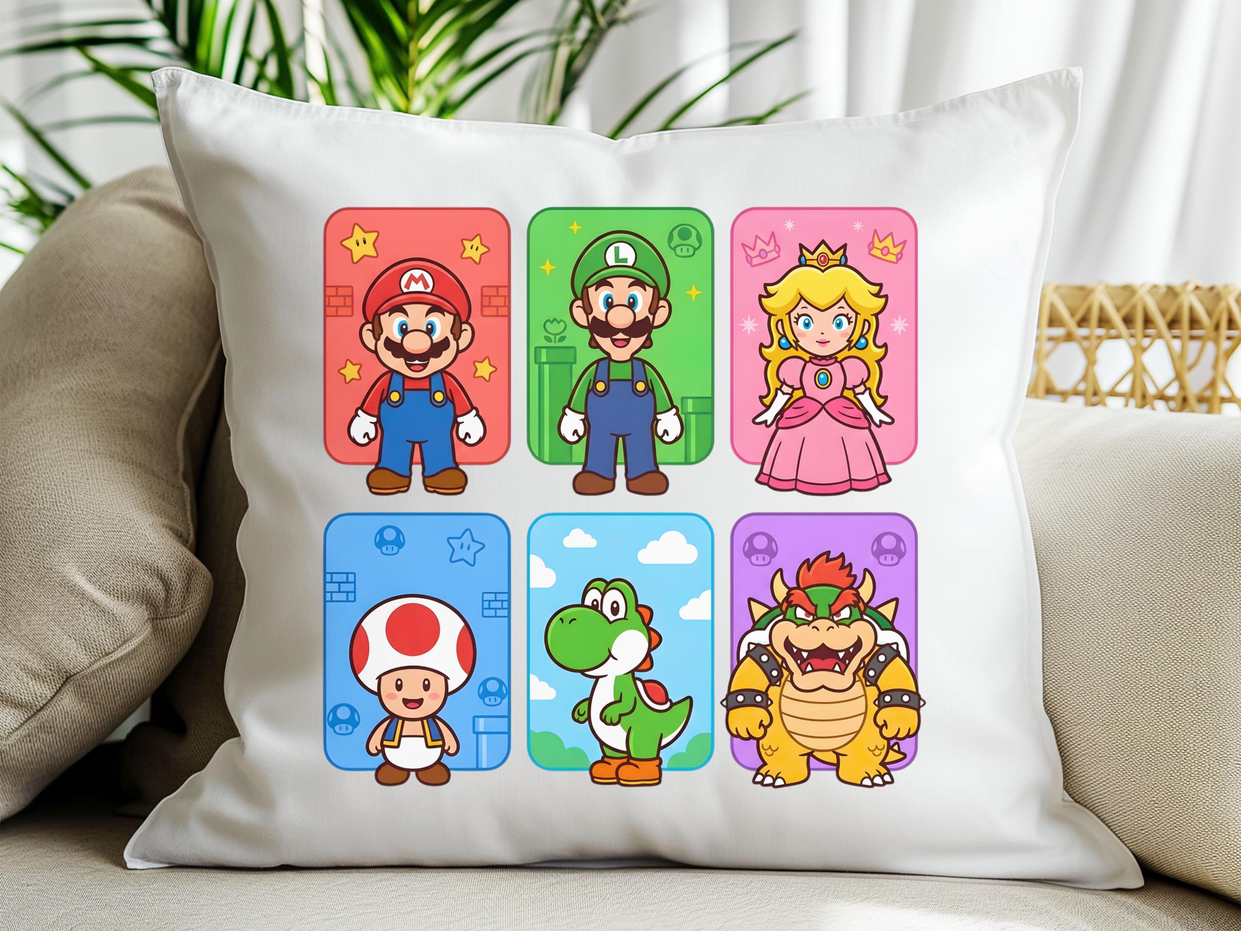 Super Mario and Friends PNG Grid Group - Commercial Use Clipart ...