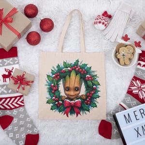 Christmas Groot Clipart – Holiday Wreath PNG SVG (digital Download) - Etsy