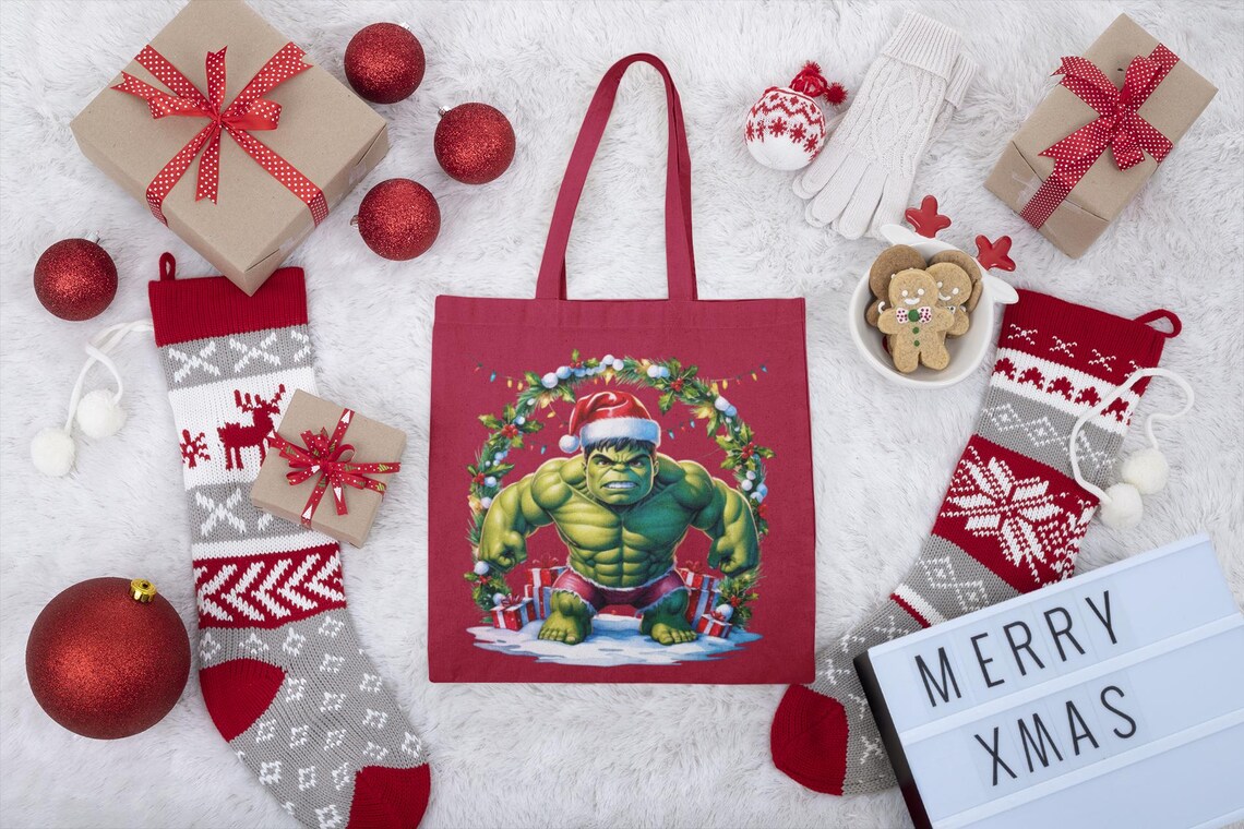 Christmas Digital Cute Hulk PNG & SVG Design Clipart - Commercial Use ...