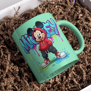 Mickey Graffiti Street Style PNG Design Clipart (commercial Use) - Etsy