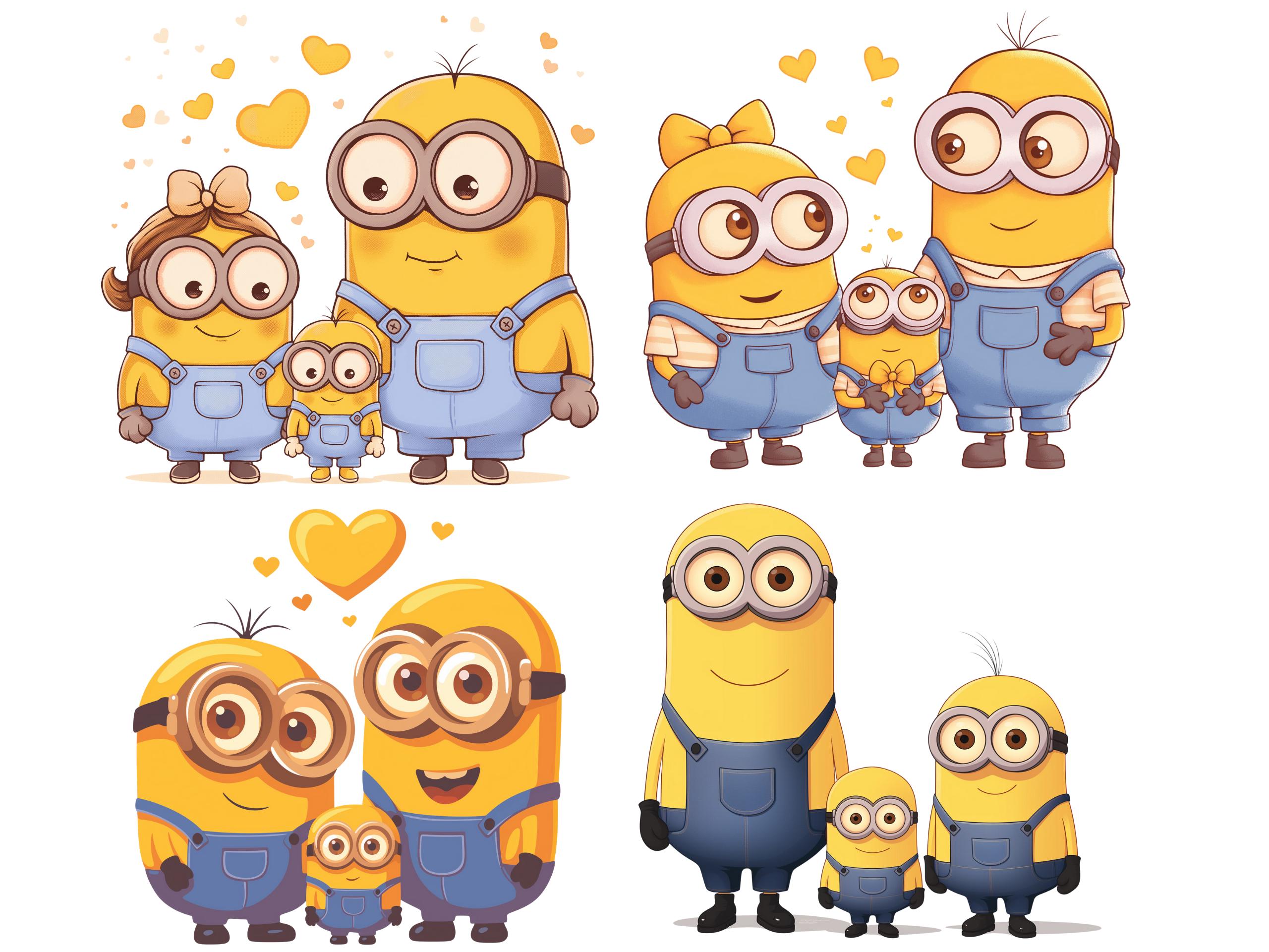 Clipart Familia Minions Downtown Woodstock Due To The Chance Of