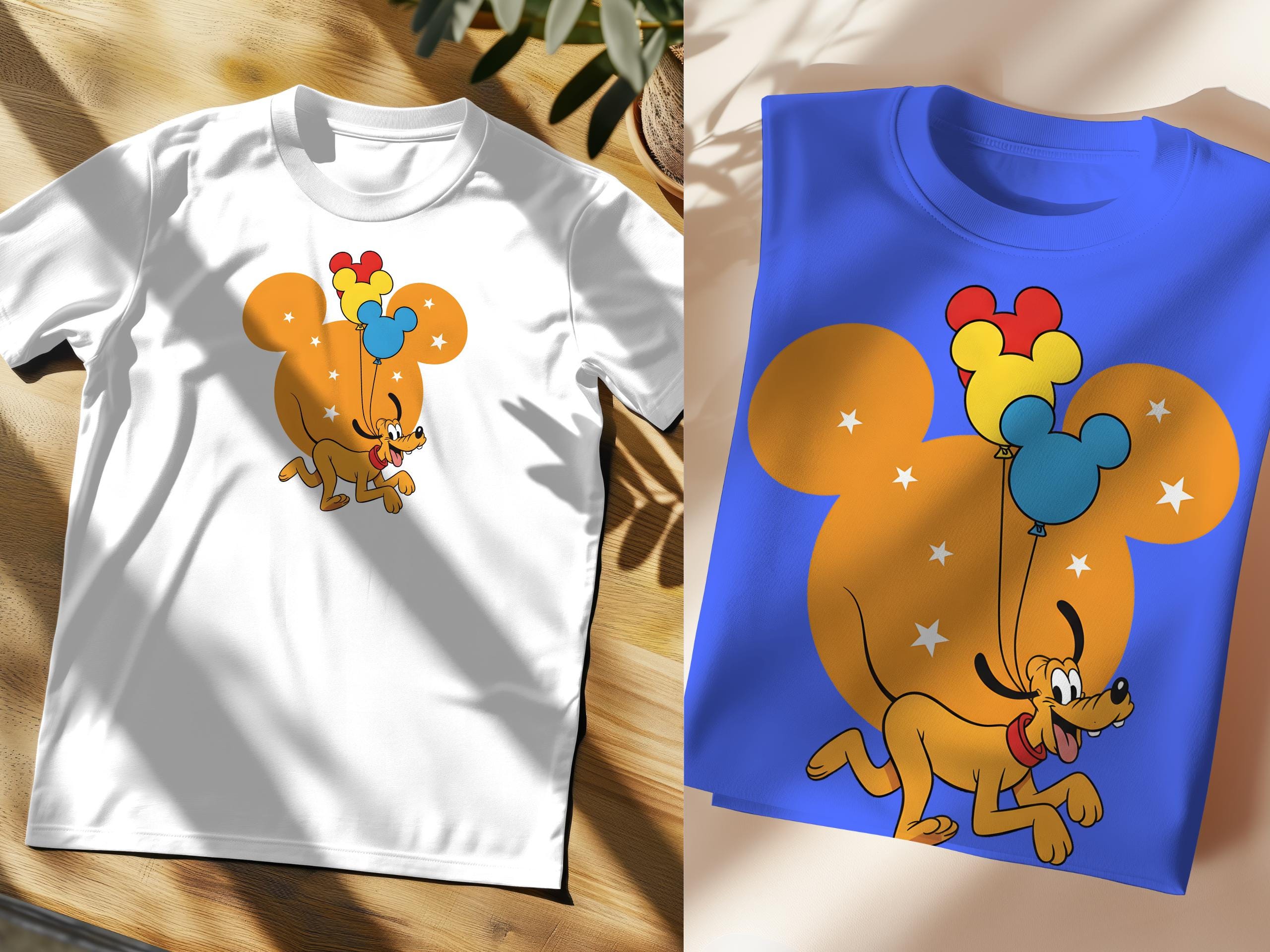 Pluto Mickey Balloons PNG Party Cartoon Design Clipart: Commercial Use ...