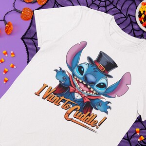 Halloween Digital Vampire Stitch PNG & SVG Design Clipart -commercial ...