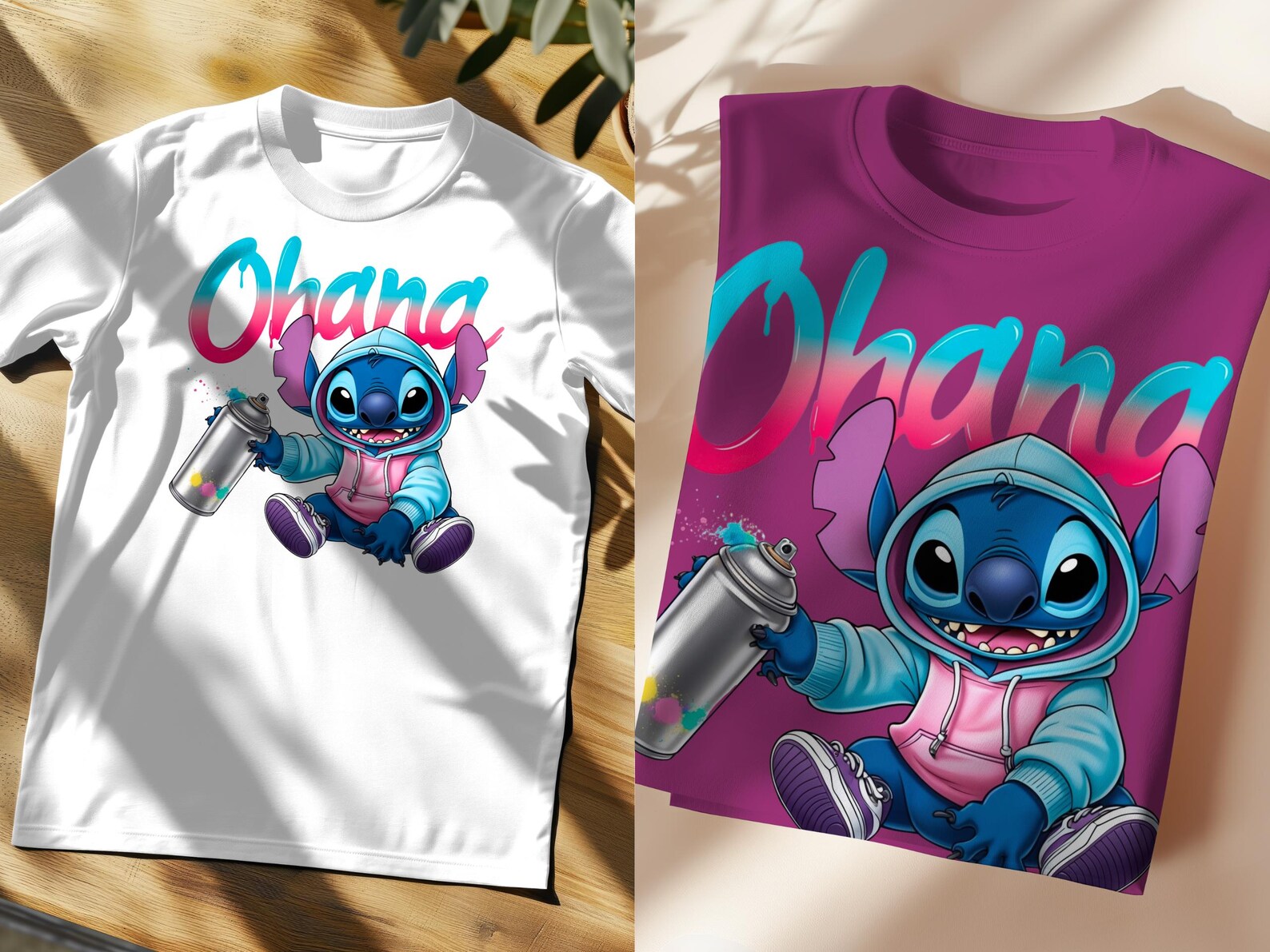 Stitch Graffiti Ohana PNG Clipart: Commercial Use (digital Download) - Etsy